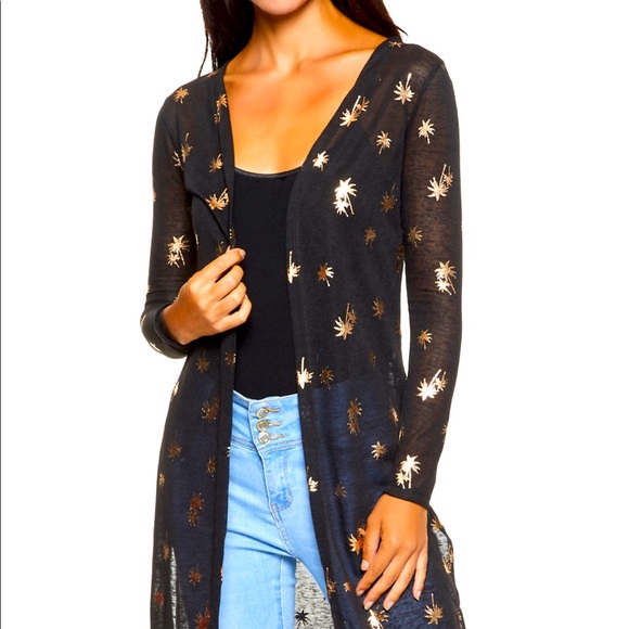 Sweaters | Nice Spring Palm Tree Duster | Poshmark